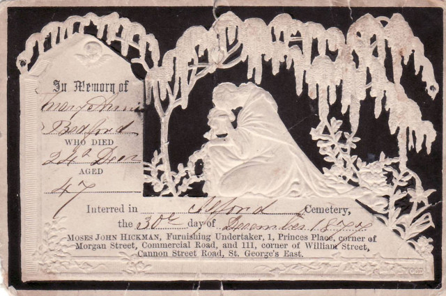In Praise of Death Stationery – Burials & Beyond
