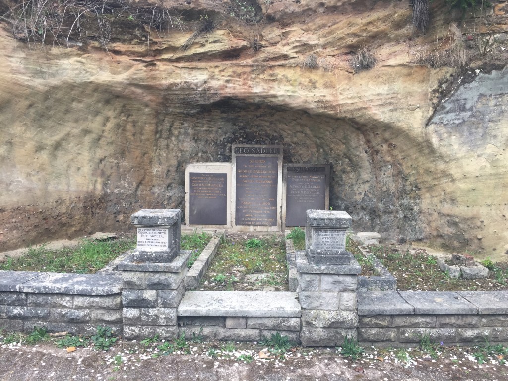 Nottingham Rock Cemetery and the Doubtful Catacombs of Robin Hood ...