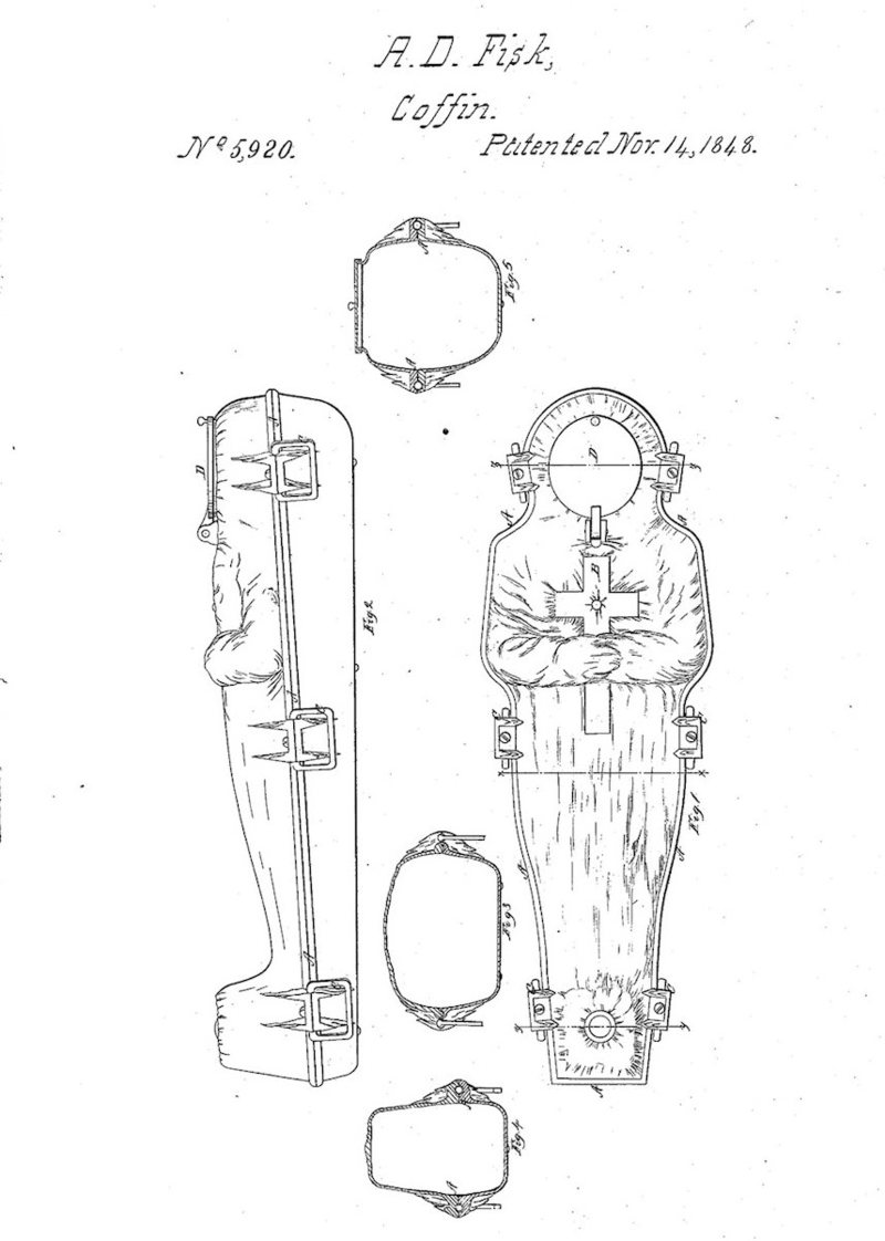 Victorian Iron Mummies: The Fisk Casket – Burials & Beyond