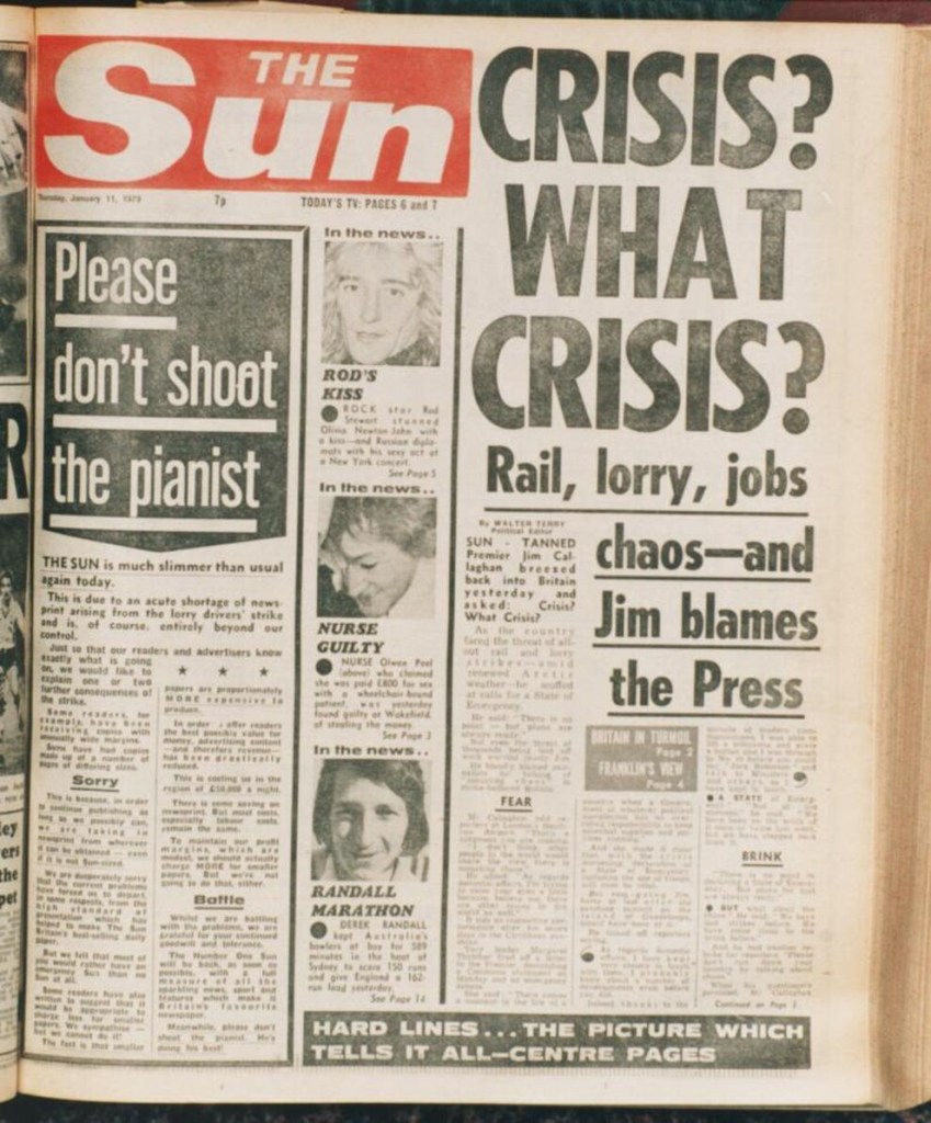 Crisis, What Crisis? The Gravediggers’ Strike of 1979 – Burials & Beyond