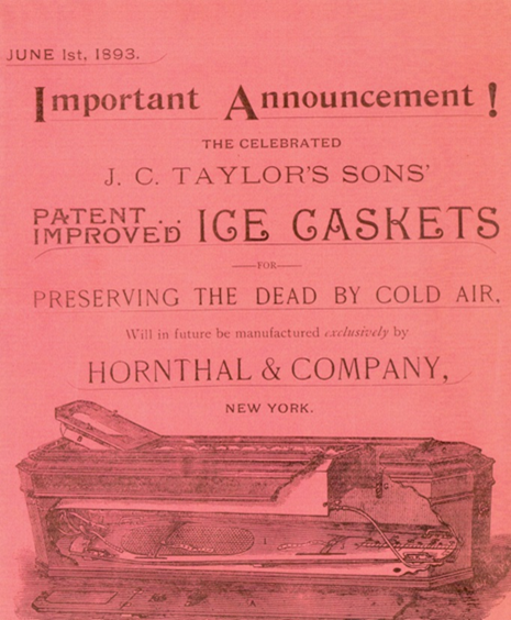 Ice, Ice, Body: Introducing Ice Caskets – Burials & Beyond