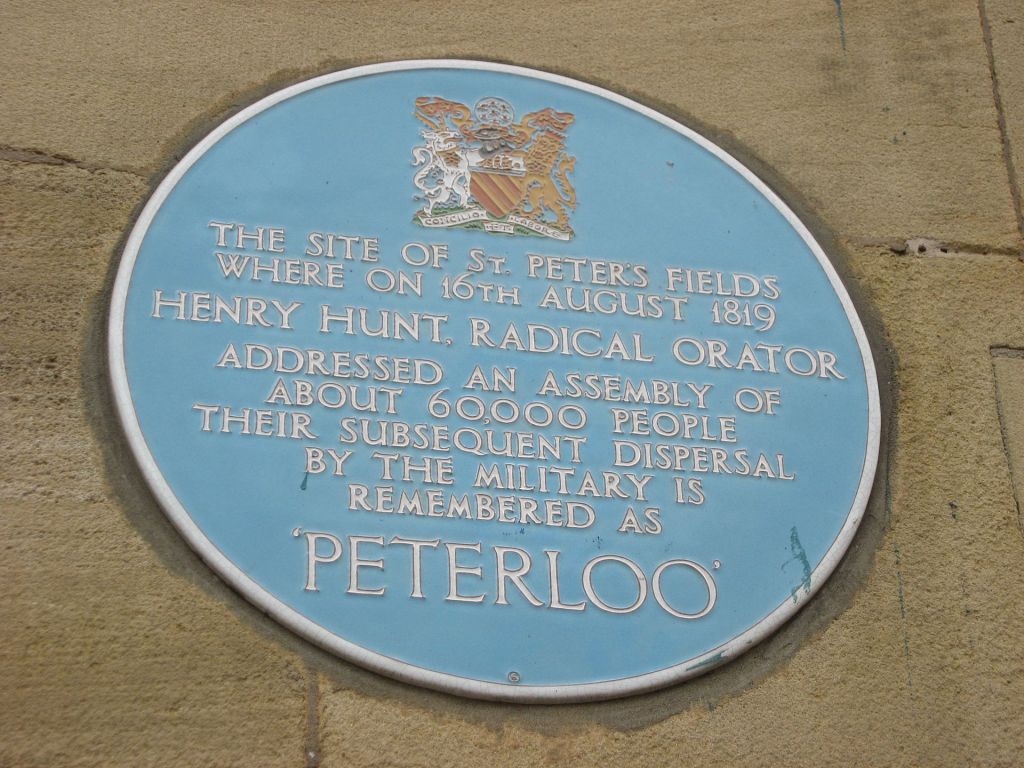 The Peterloo Massacre: Culpability and City Memorials – Burials & Beyond