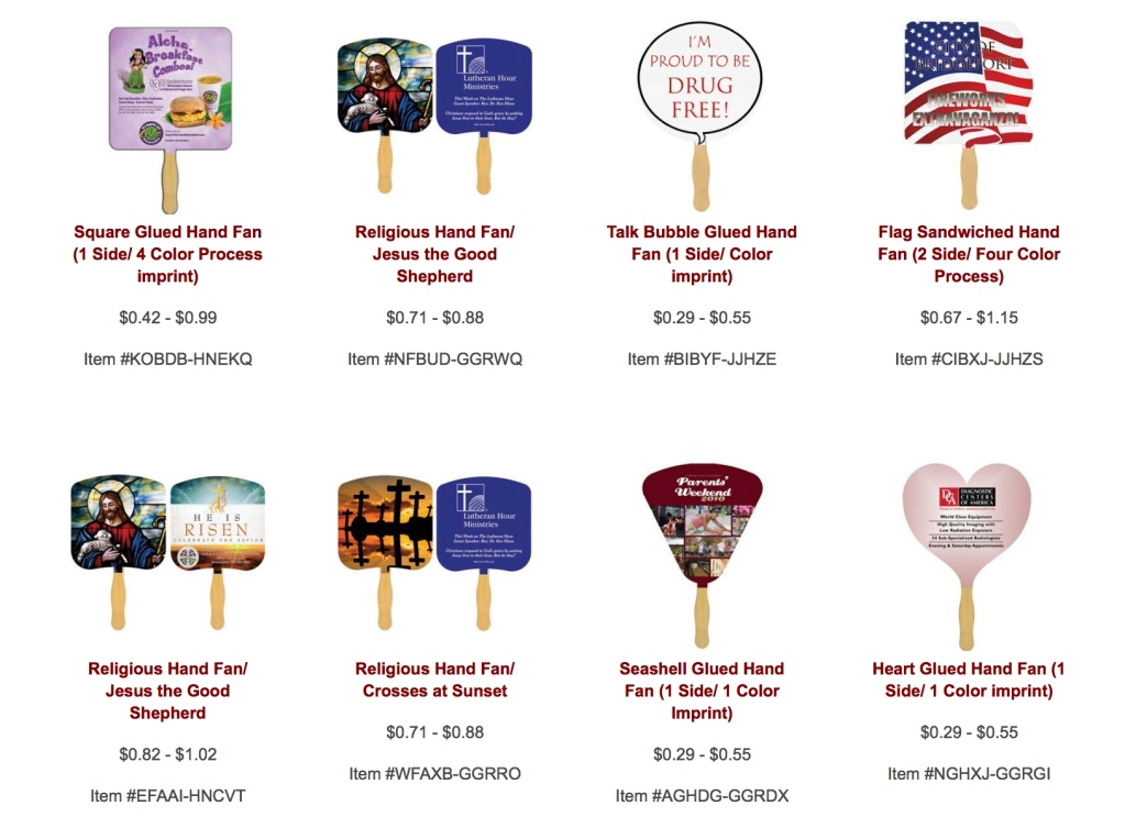 Collection Feature: Funeral Fans – Burials & Beyond