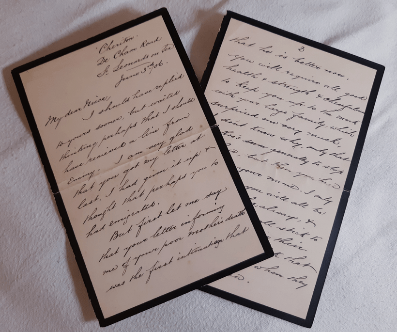 The Mourning Letters of George Roe – Burials & Beyond